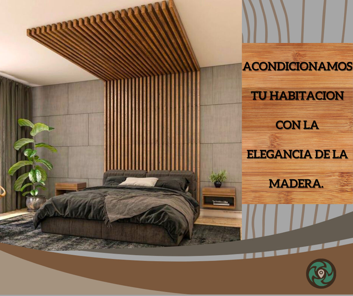 Recamara acondicionada con madera | homify