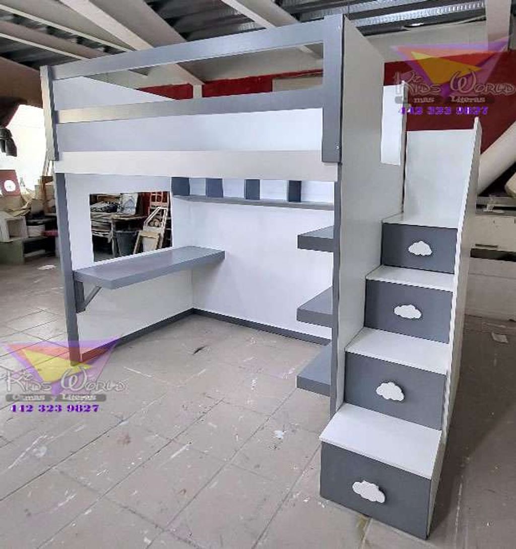 Hermosas camas altas estilo loft | homify