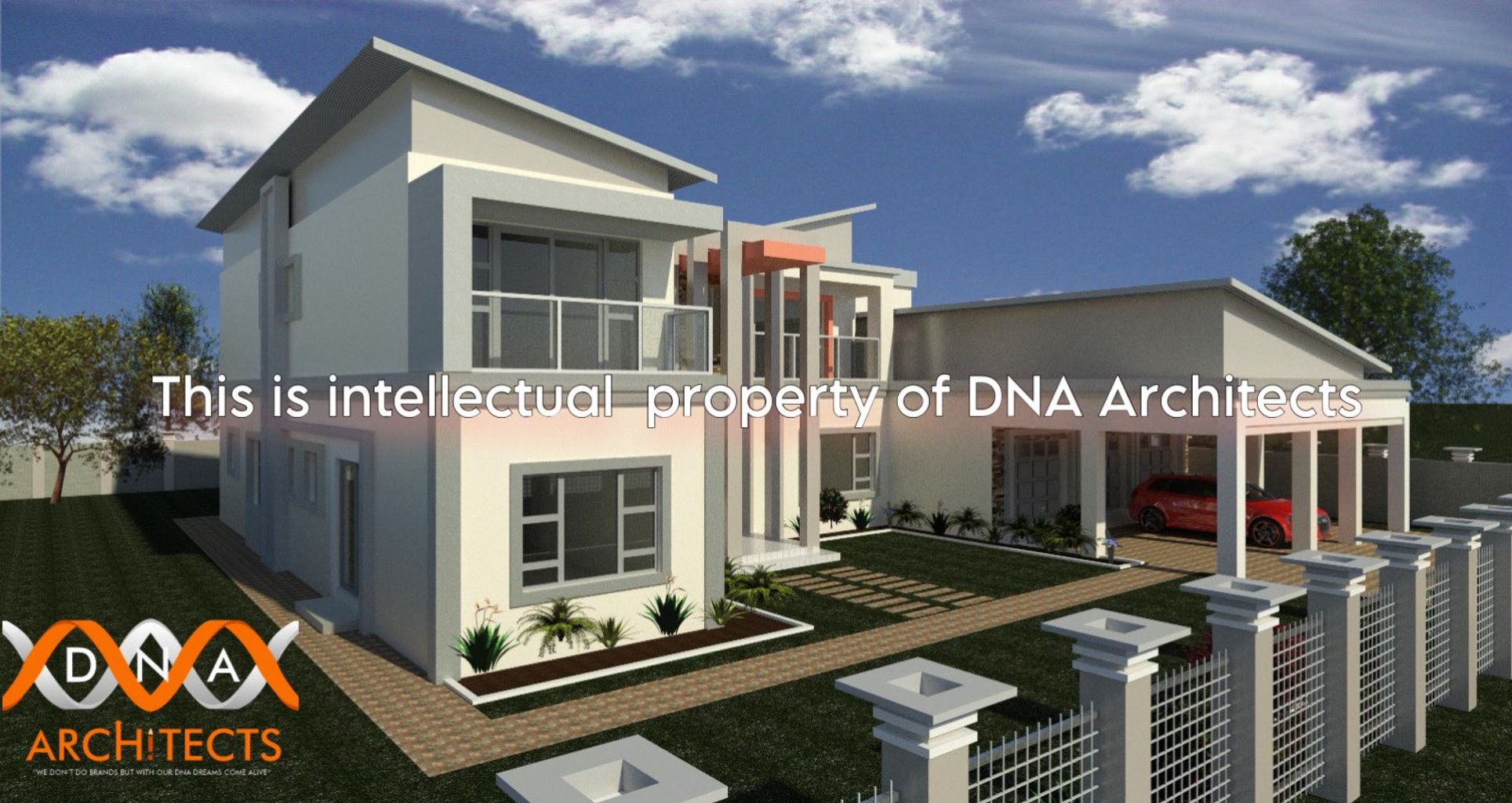 2d drawings to 3d renderings, dna architects sa | homify