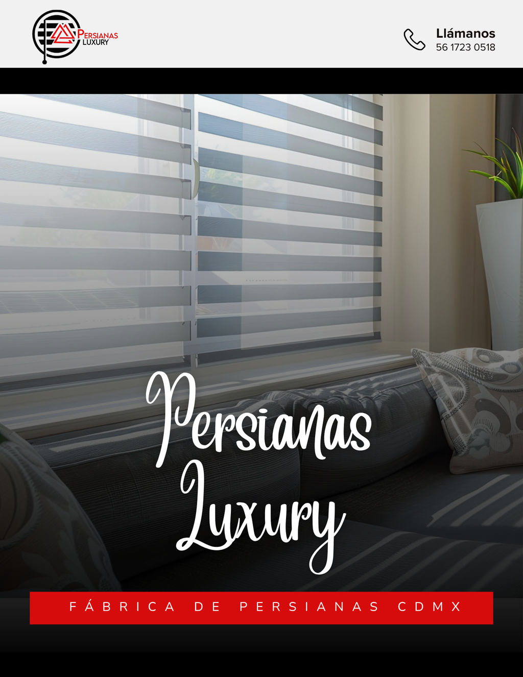 Persianas modernas luxury sheer elegance cdmx | homify