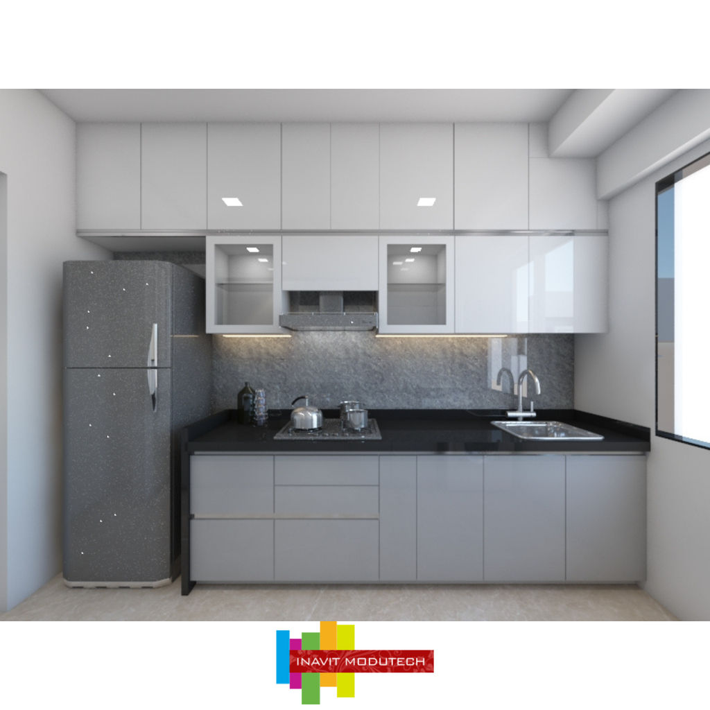 Parallel modular kitchen design | homify