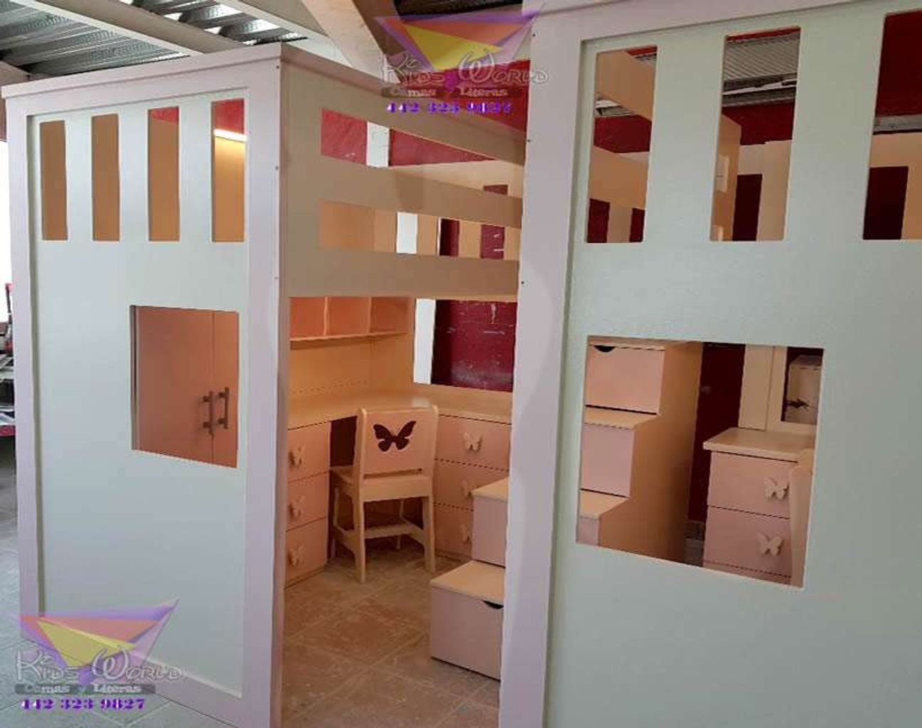 Hermosas camas altas estilo loft | homify