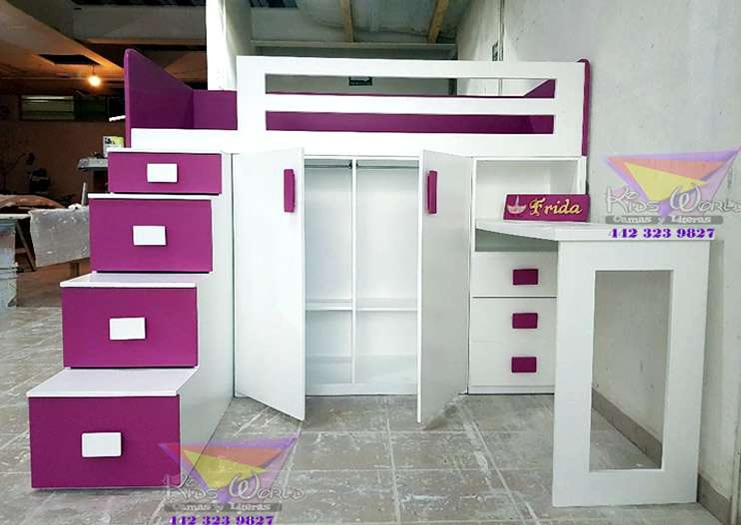 Hermosas camas altas estilo loft | homify
