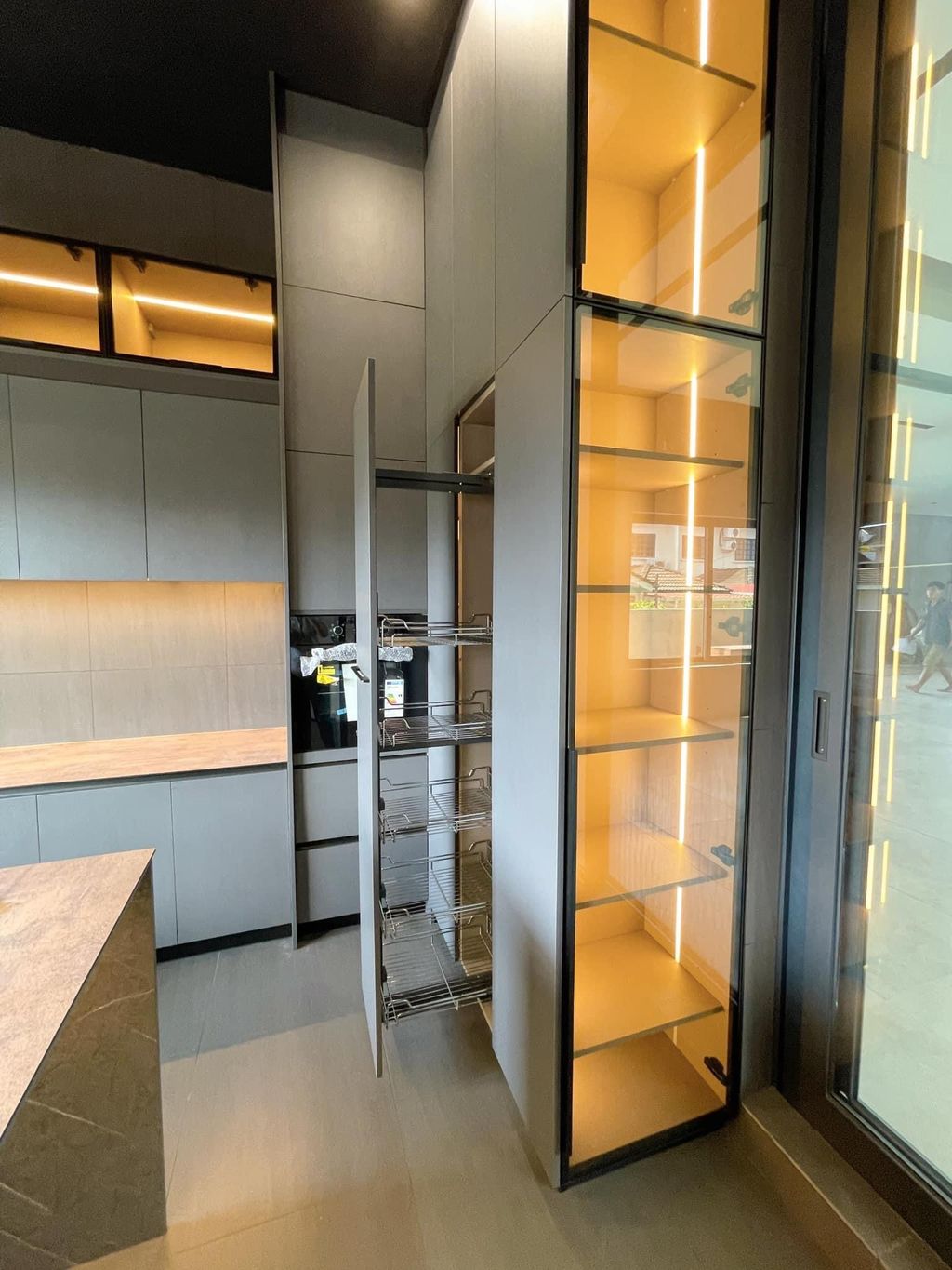 Residential industrial style kitchen cabinet, mr bagus malaysia | homify