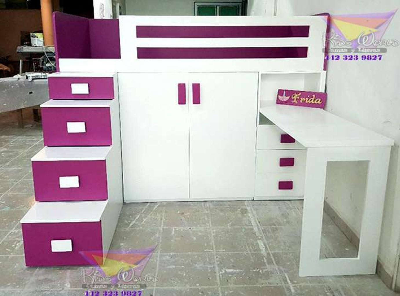 Hermosas camas altas estilo loft | homify