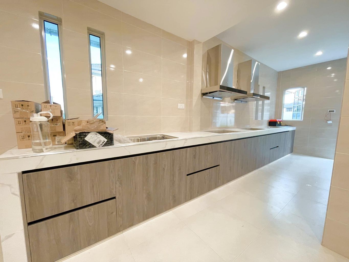 Residential kitchen cabinet airport road kuching, mr bagus malaysia ...