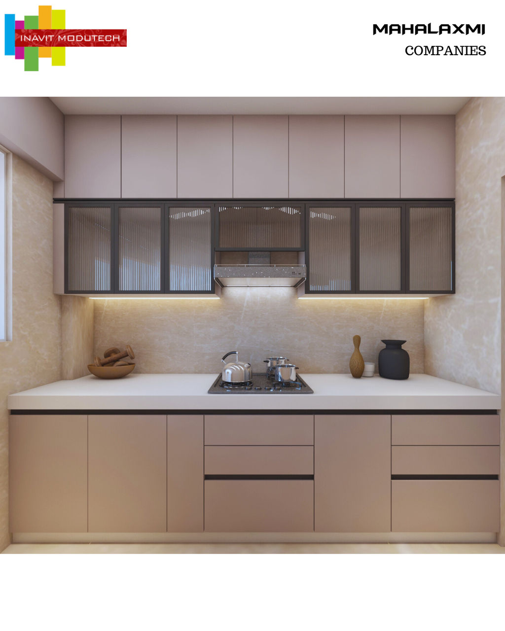 Parallel modular kitchen design | homify