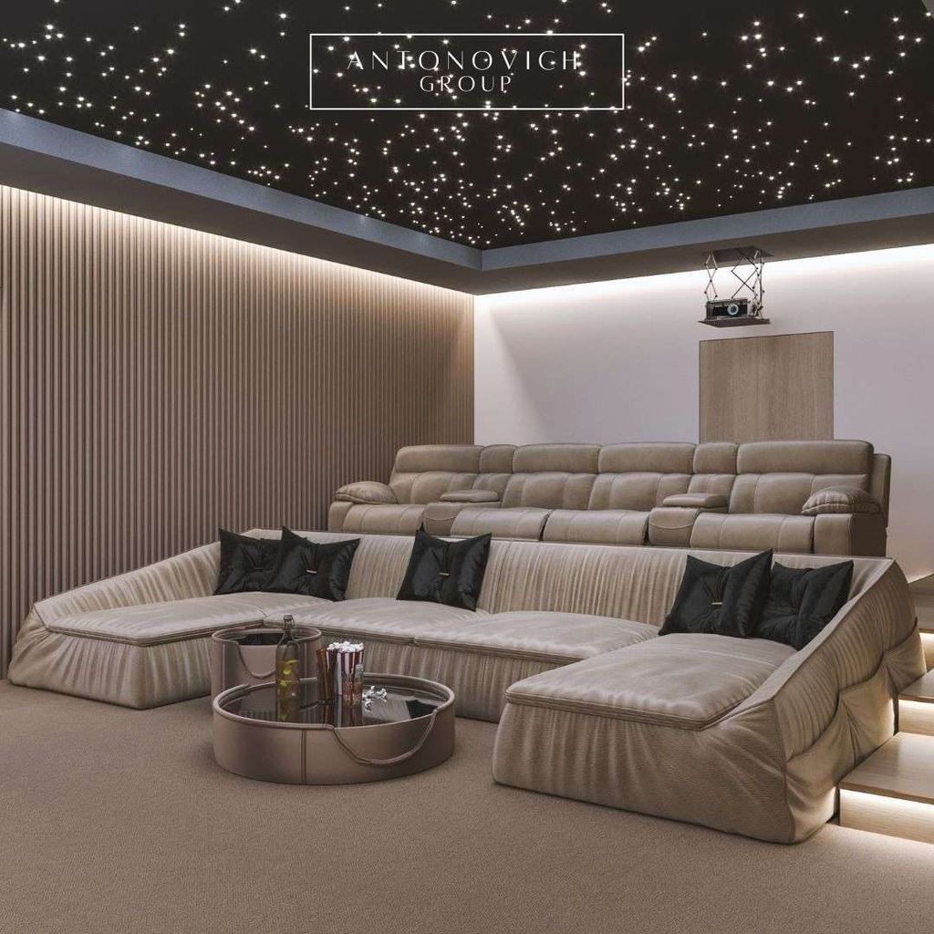 Home cinema interior design and fit-out solution | homify