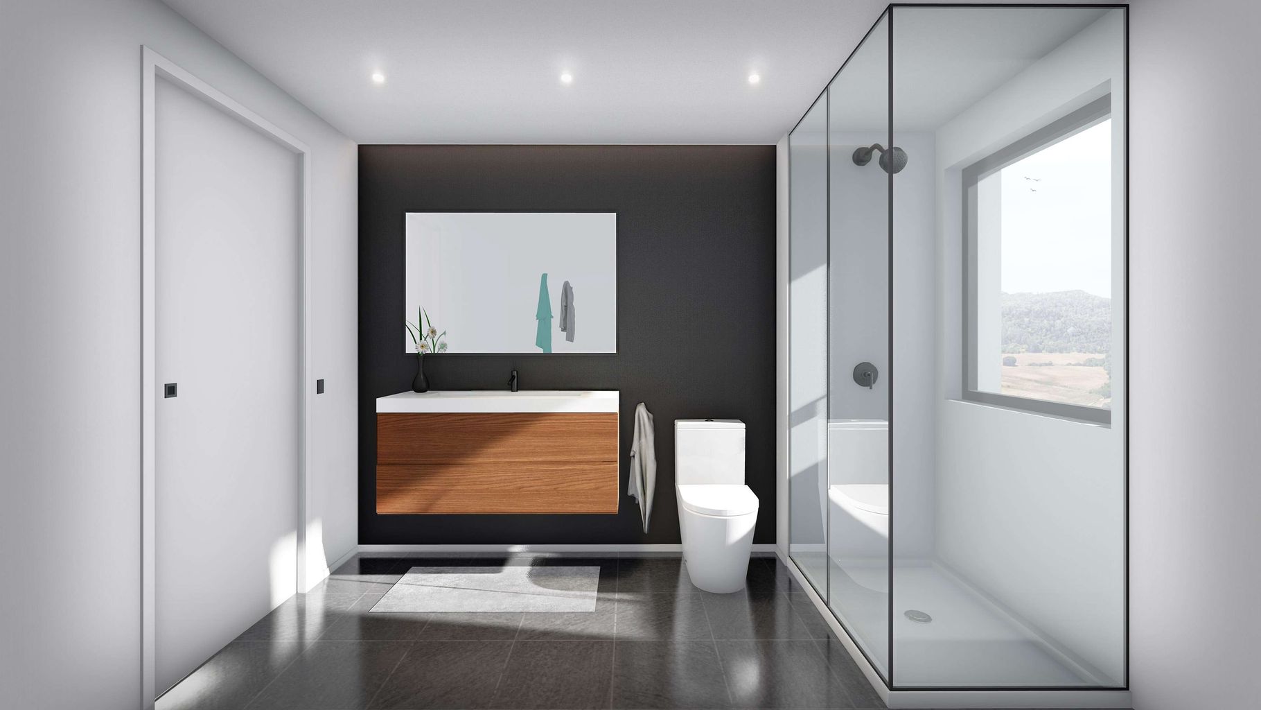 Diseño del gran cuarto de baño moderno | homify