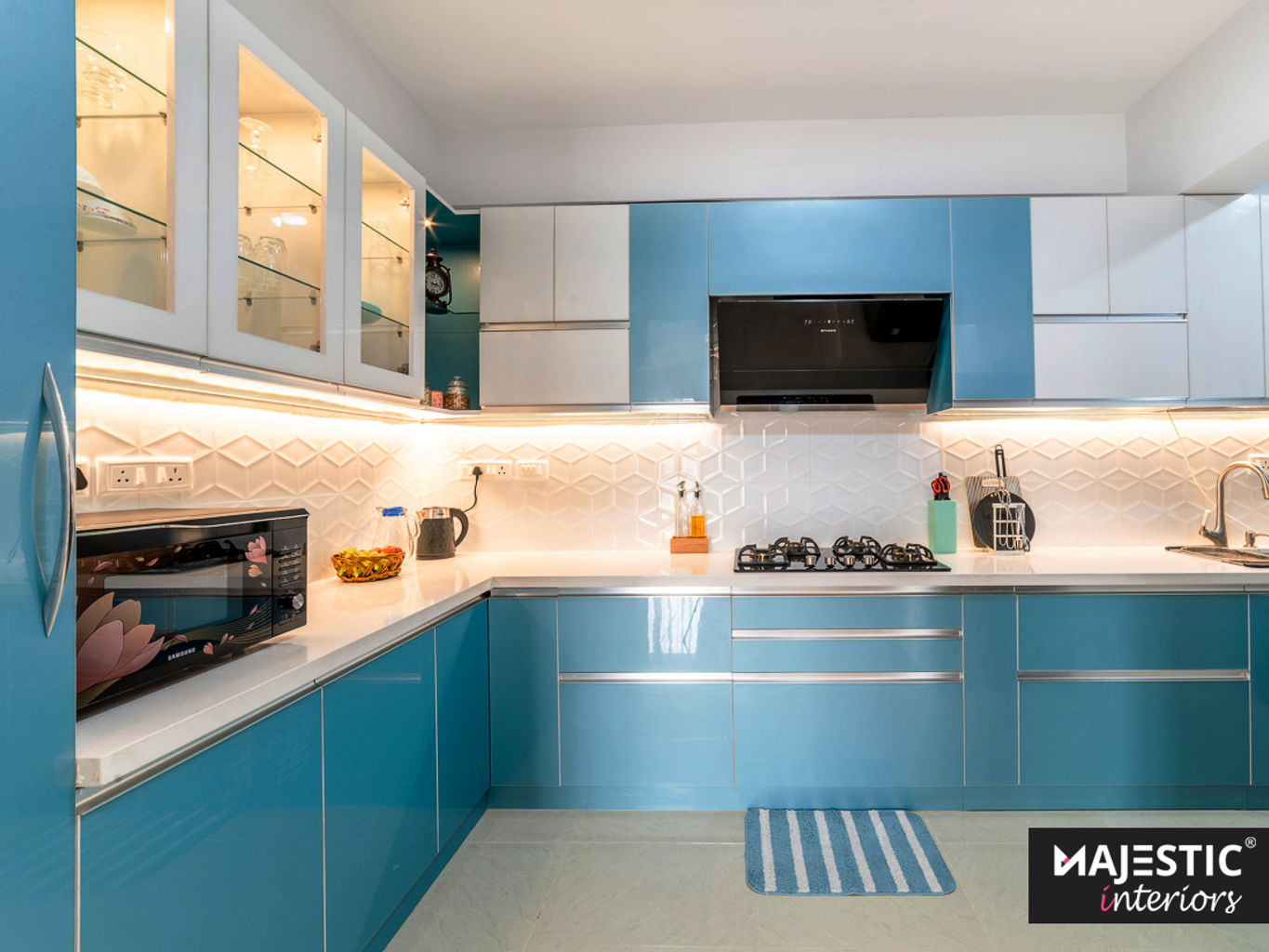 Modular kitchen design by majestic modular kitchen pvt ltd, majestic interiors | best interior ...
