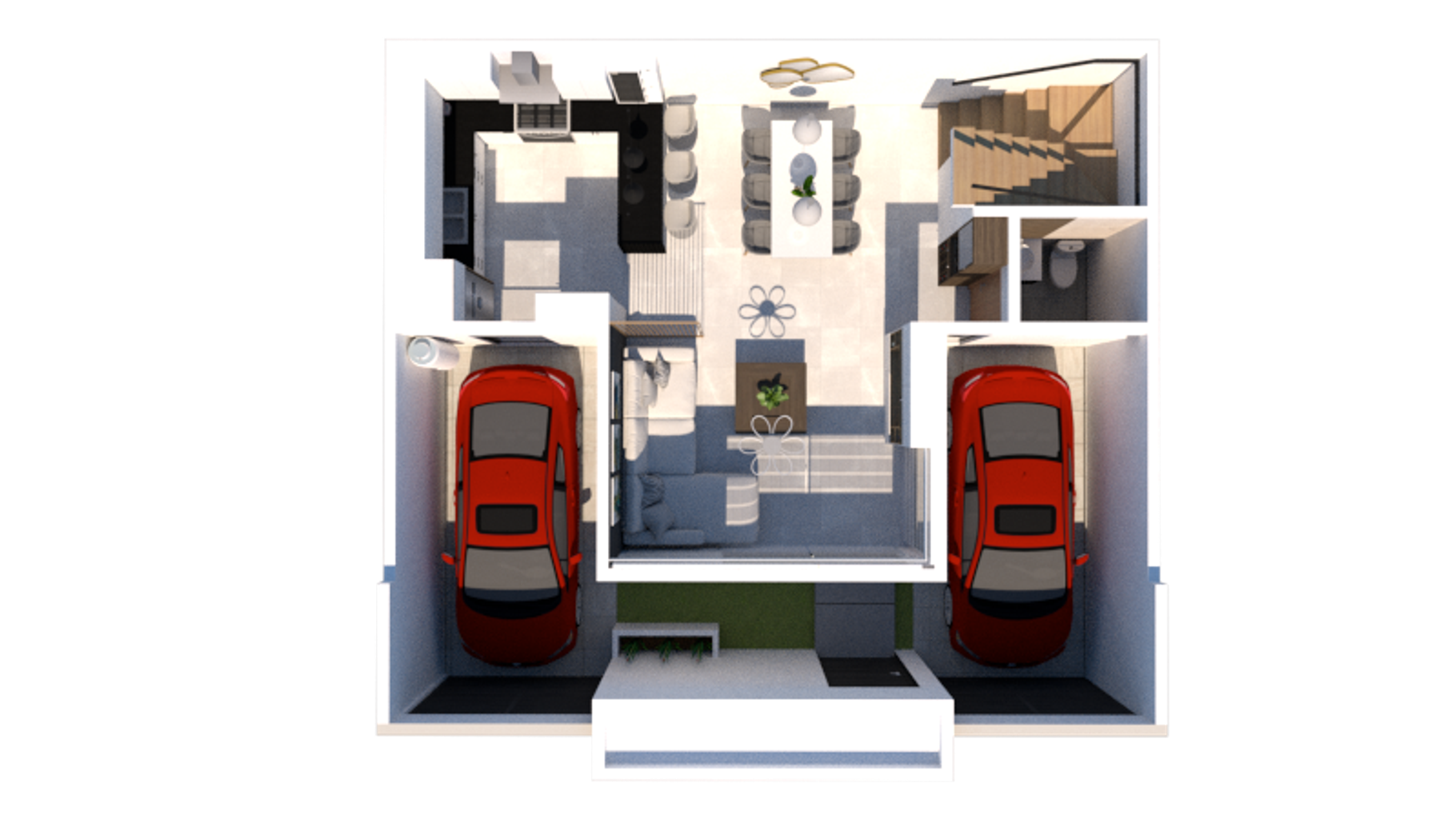 Casa en 90m metros cuadrados / 3 plantas / acabados de lujo – diseño de ...