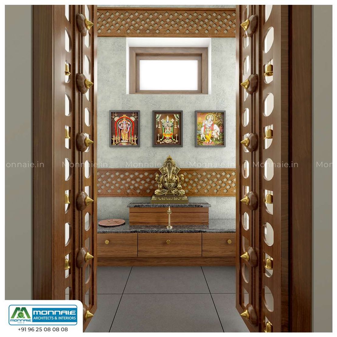 Designing Devotion: Pooja Room Interiors | homify