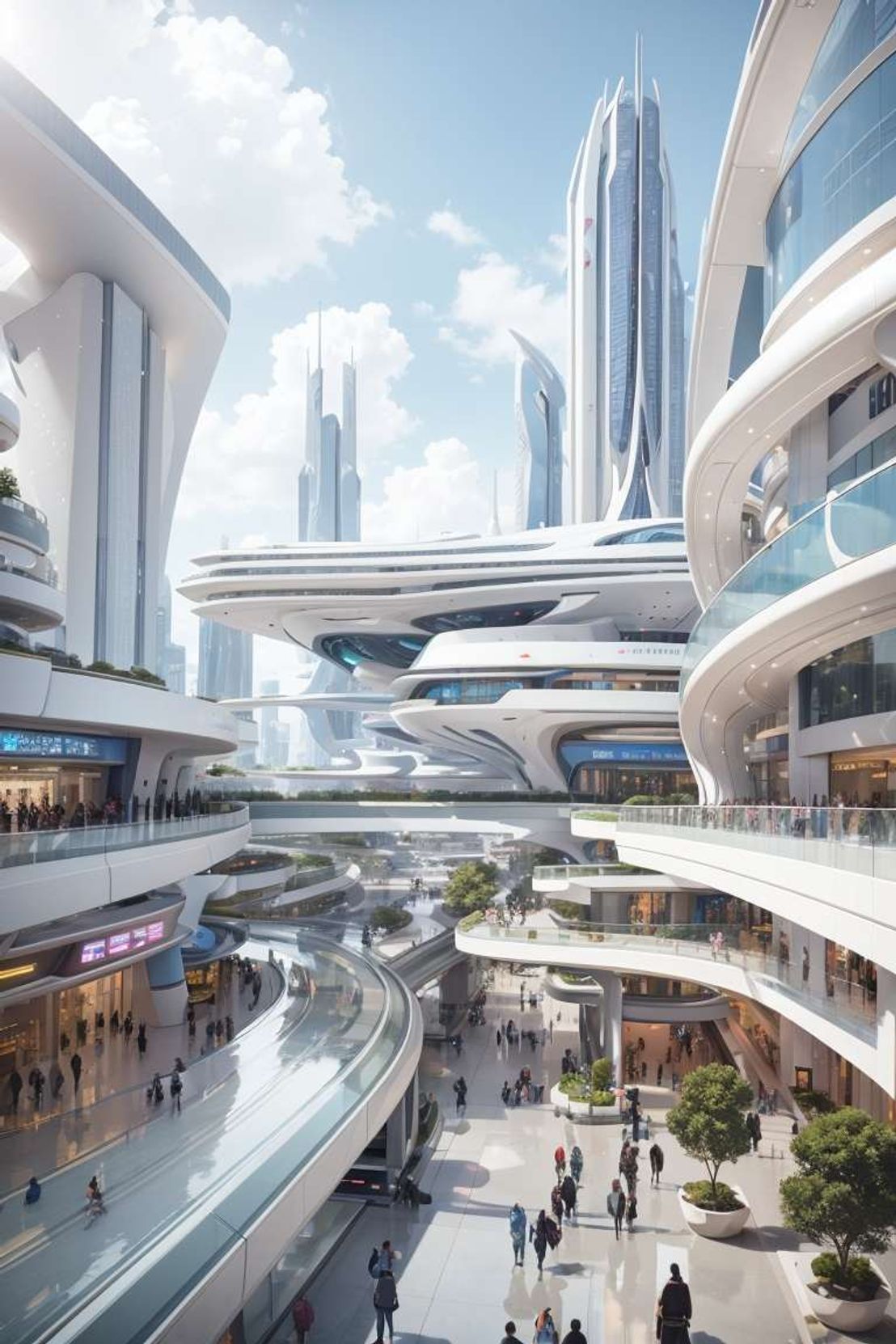 Guangzhou District Futuristic Shopping Mall | by Sha design studio | homify