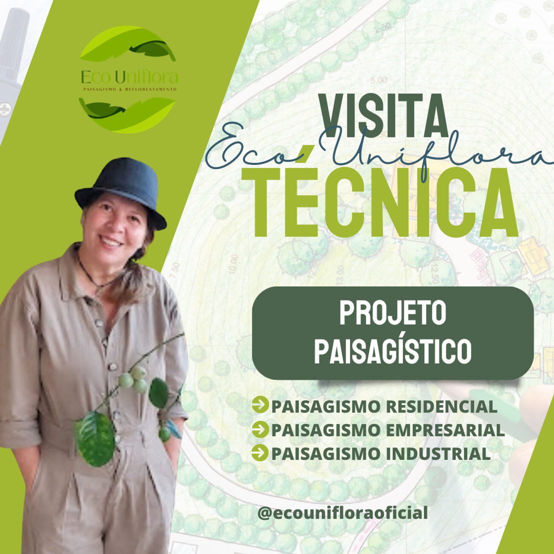 VISITA TÉCNICA - PROJETO PAISAGÍSTICO ECO UNIFLORA | homify
