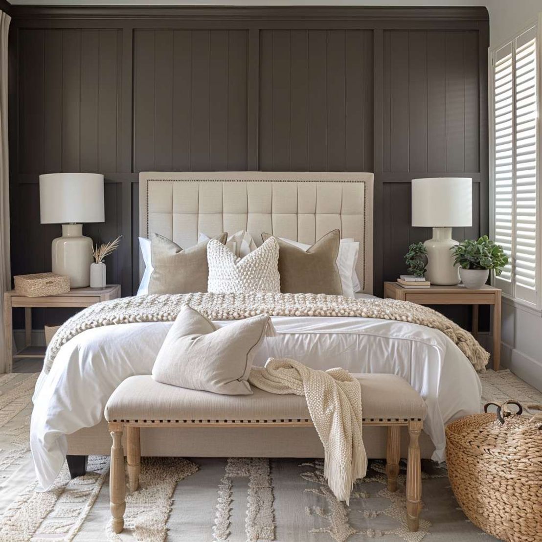 Master Bedroom Interior Designs inspired by Modern Farmhouse style | homify