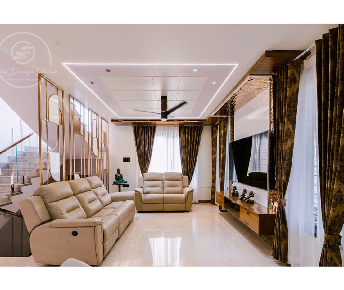 Living Room Designs by Evika | Real-Time Interior Projects | homify