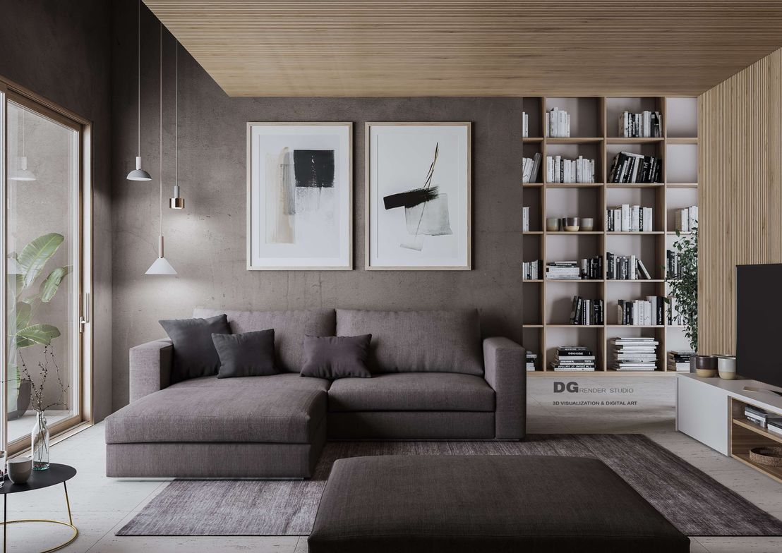 Progettazione e Rendering Living | homify