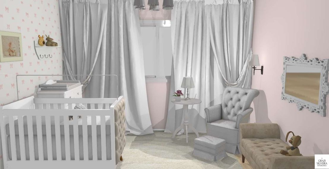 Quarto de bebê menina | homify