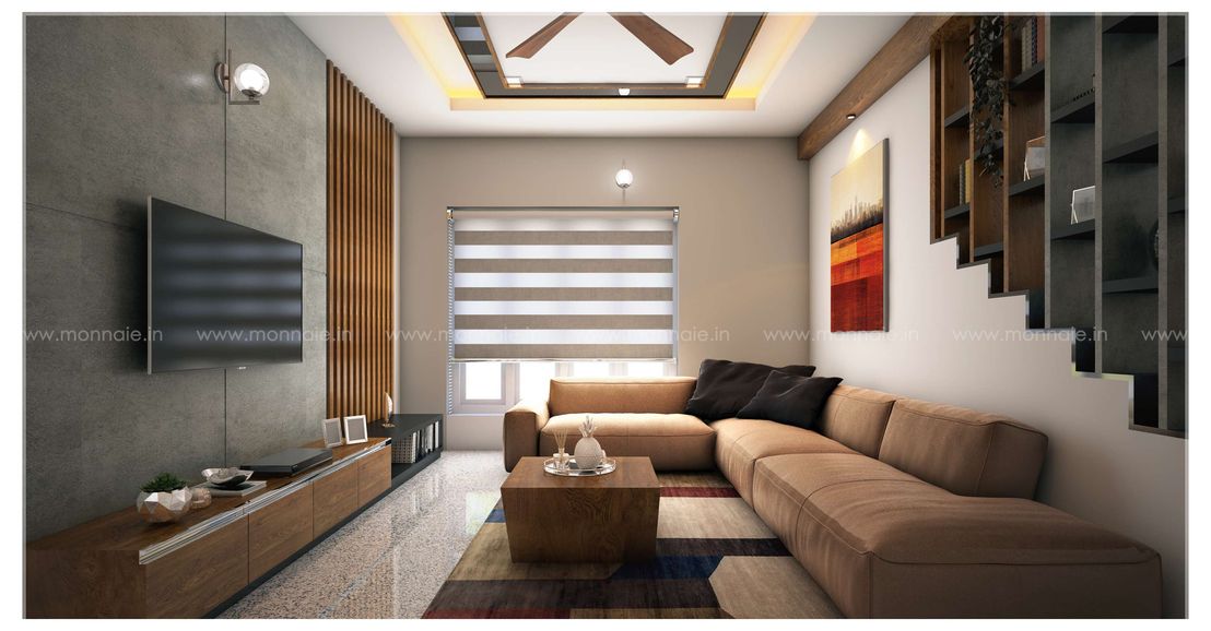 Elevate Your Space: Wash Area, Passage, and Family Living Interior ...