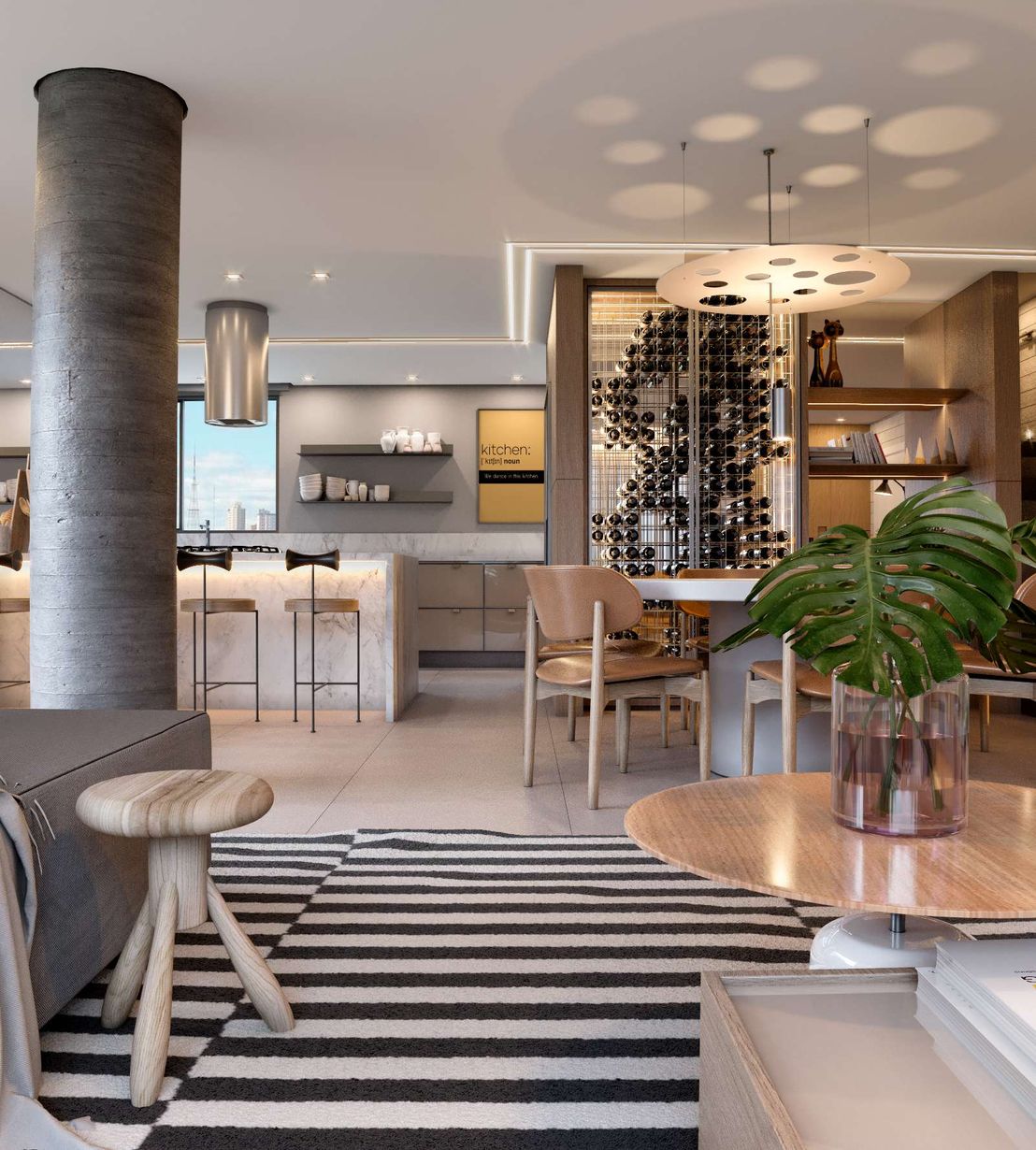 Projeto de interiores para cobertura duplex em Curitiba, PR | homify