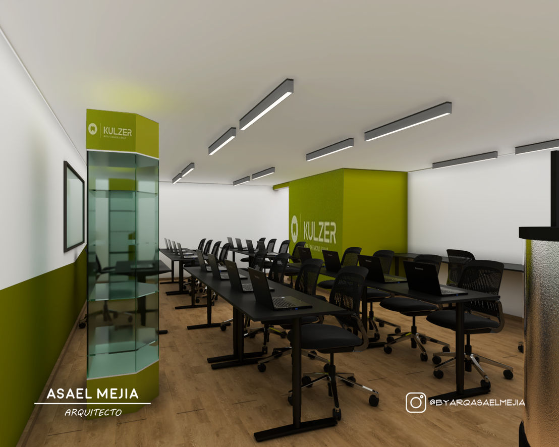 Proyecto | Oficinas Kulzer | CDMX | Sala de Capacitación | 2021 | homify