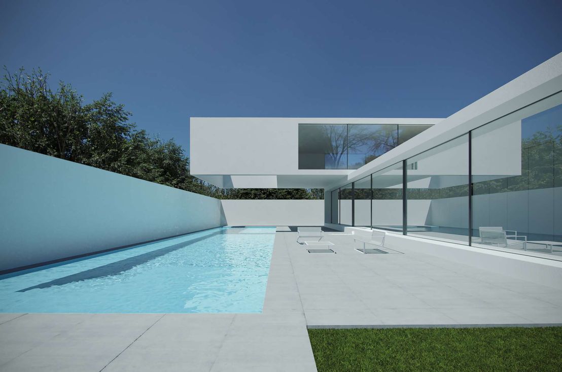 Casa com Piscina - Projeto 3D | homify
