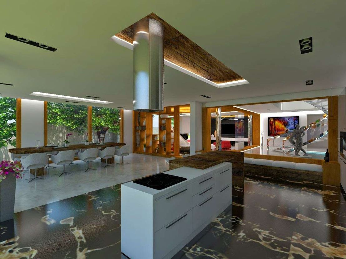 Luxury Kitchen of one of our Villa Development Project. | homify