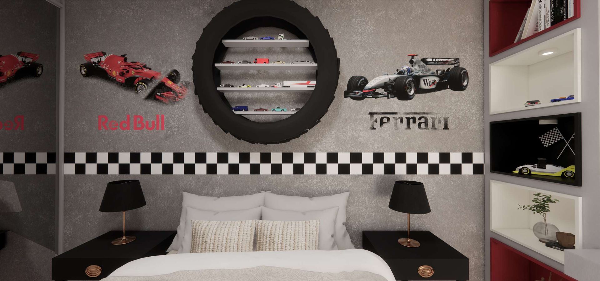Projeto quarto formula 1 | homify