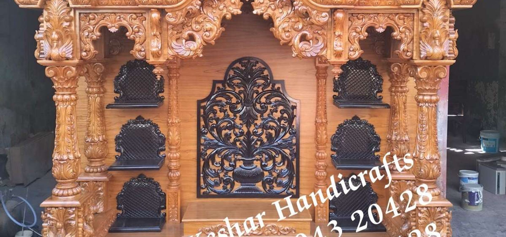 BAPS Swaminarayan Pooja Ghar Mandir For Home | homify