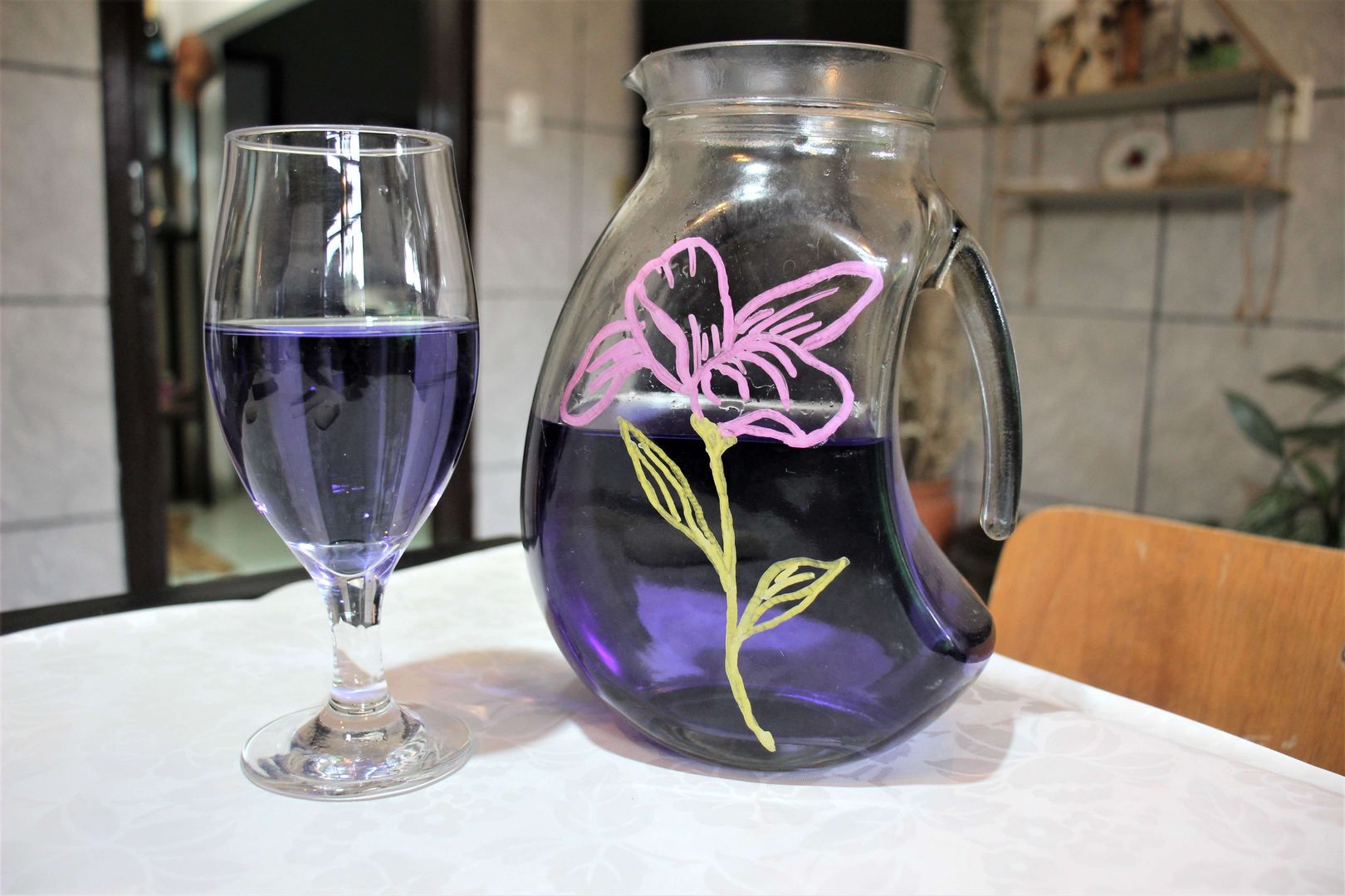 Step-by-step Tutorial on Painting on Glass with Acrylic Pens [4 Easy ...