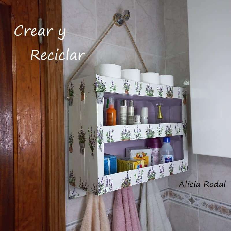 Construye tu Mueble de Baño Reutilizando Cajas de Madera de Fruta | homify