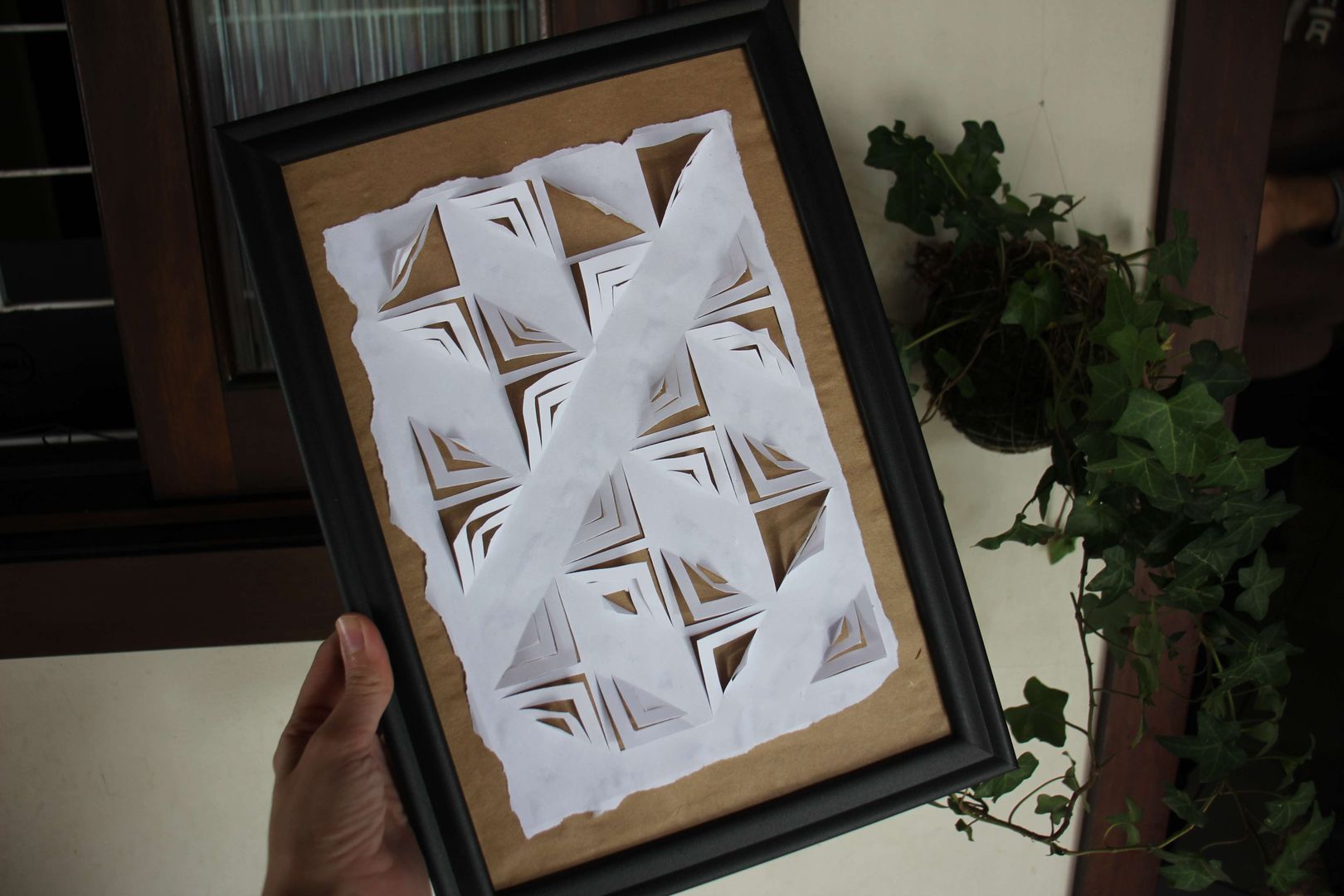 How to Make a Paper Cut Frame with Graphic Silhouettes [7 Easy Steps ...