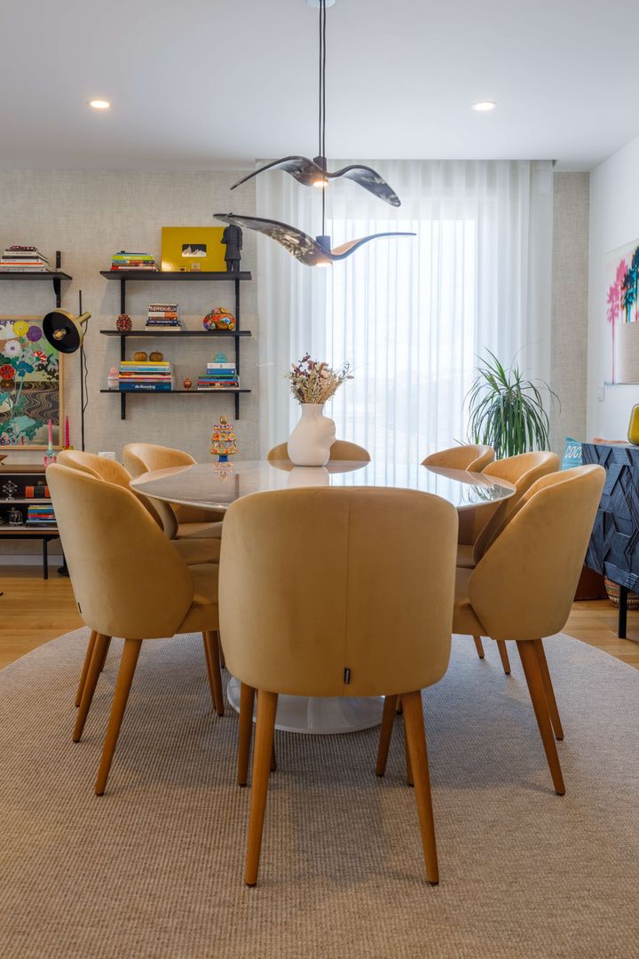 Casa "Narrativa": Da Sala ao Quarto, a Volta ao Mundo | SHI Studio Interior Design | homify