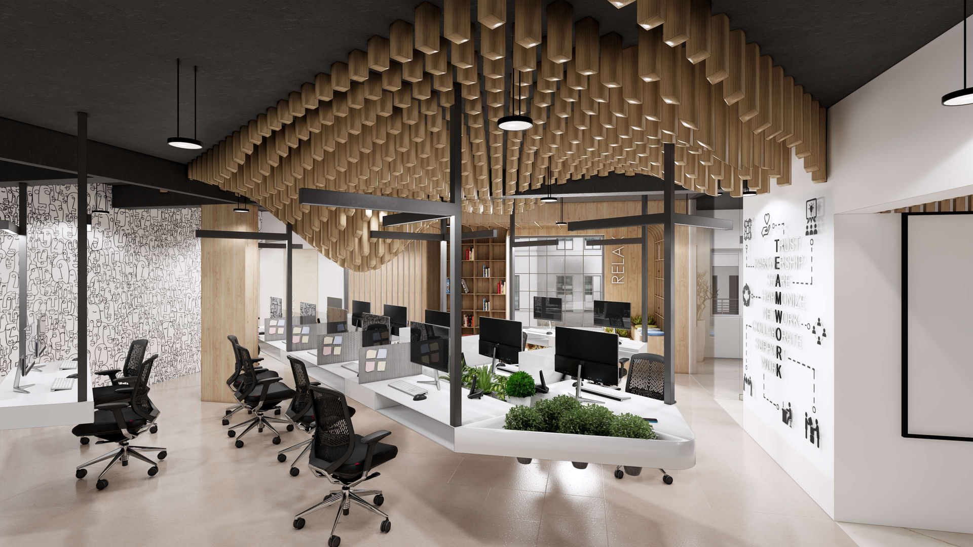 Modern Office Design Marketing