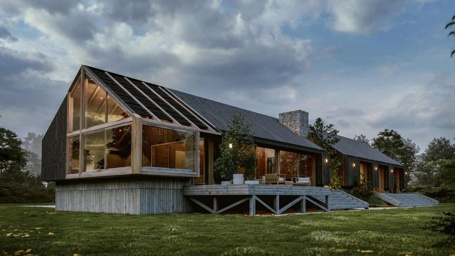 Perfecta integración con la Naturaleza en la Casa Zócalo | homify