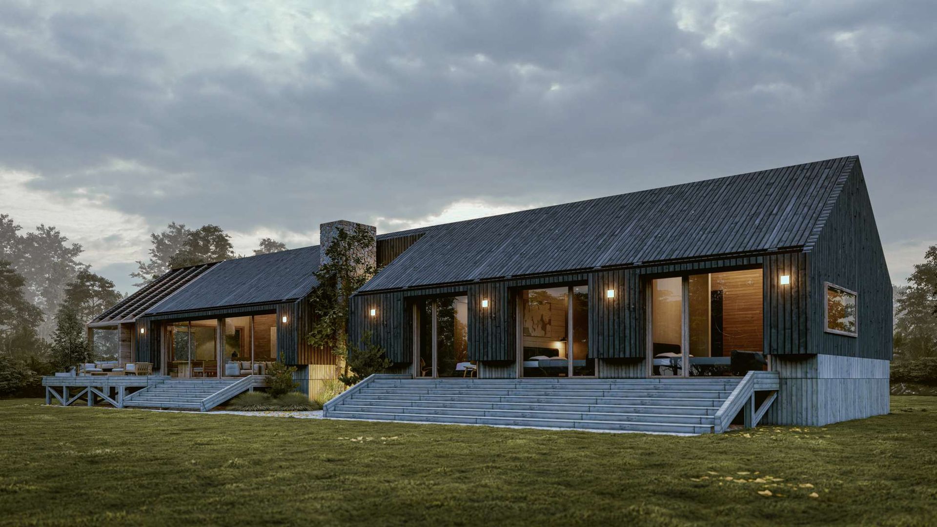 Perfecta integración con la Naturaleza en la Casa Zócalo | homify
