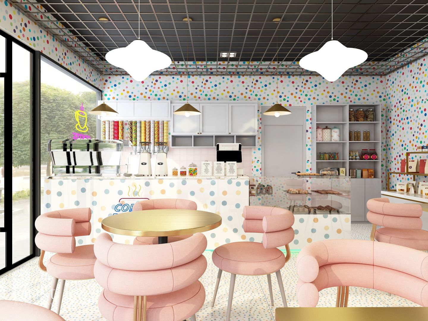 Café Candy | Vida e Cor numa Cafetaria com Design Único! | homify