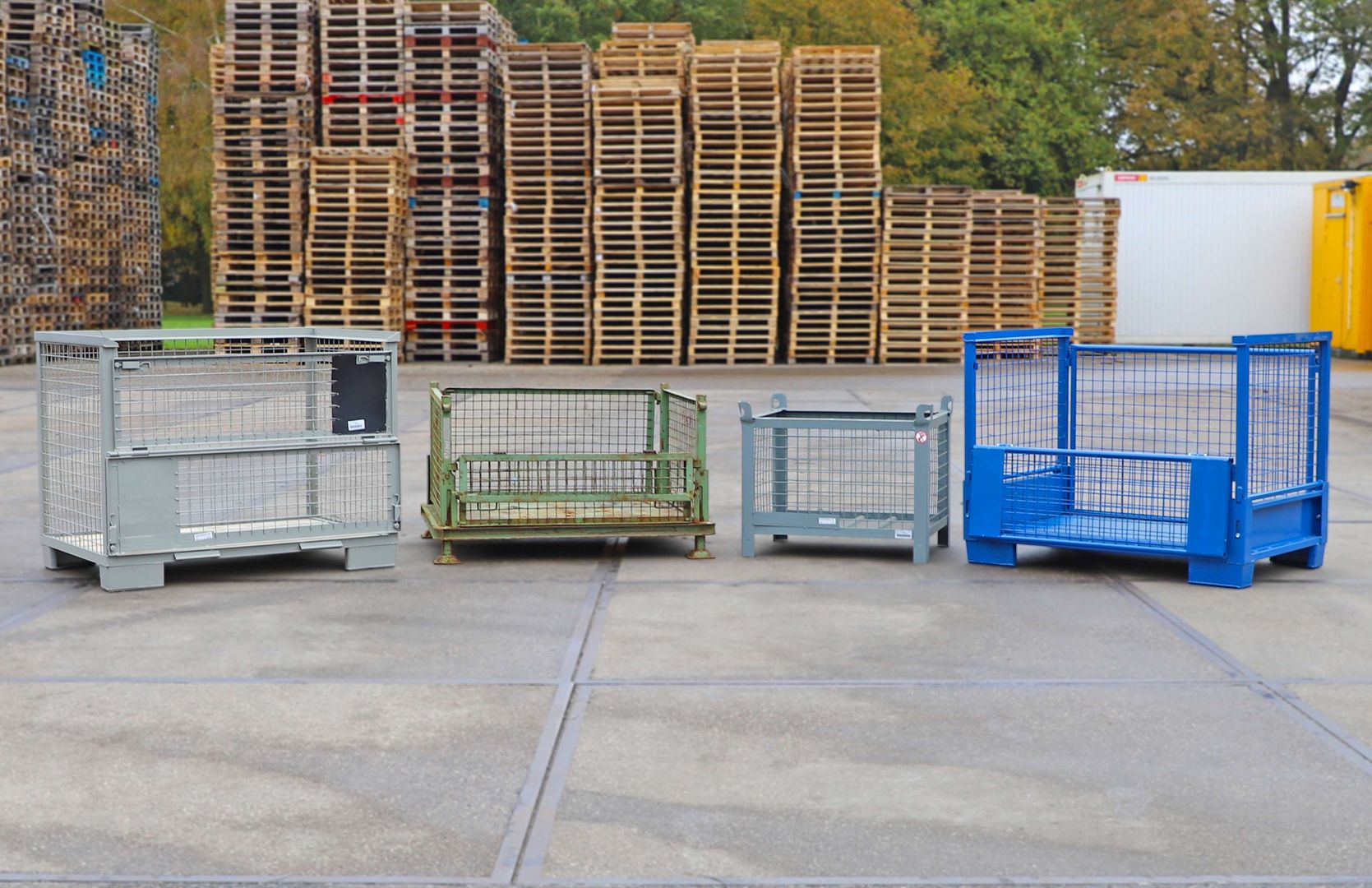 Optimiertes Lager- und Warehouse-Management mit praktischen Gitterboxen ...