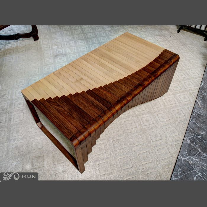 Mesa centro nogal y maple | homify