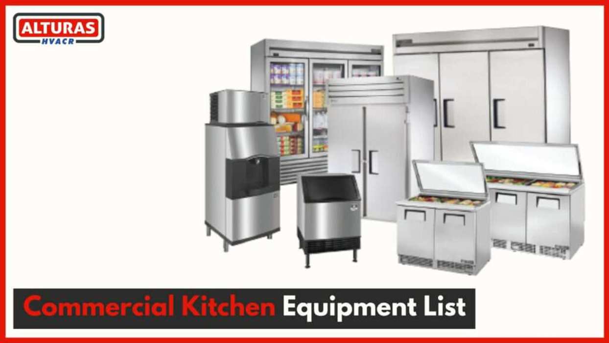Commercial kitchen equipment list, alturas contractors | homify