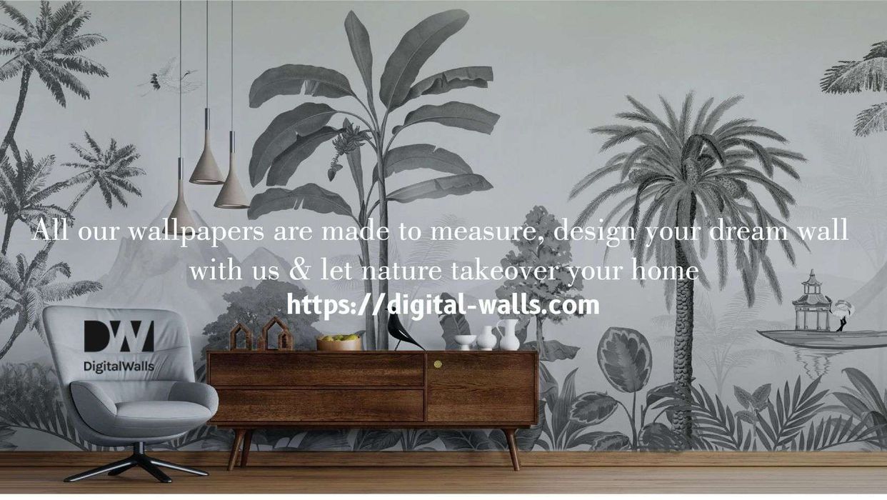 Wallpaper design for walls, digital walls | homify