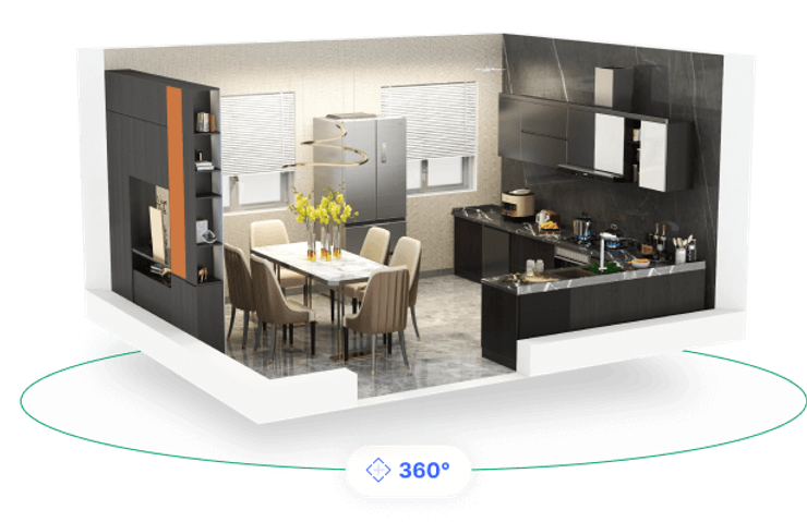 Moderne Küchenplanung online in 3D | homify