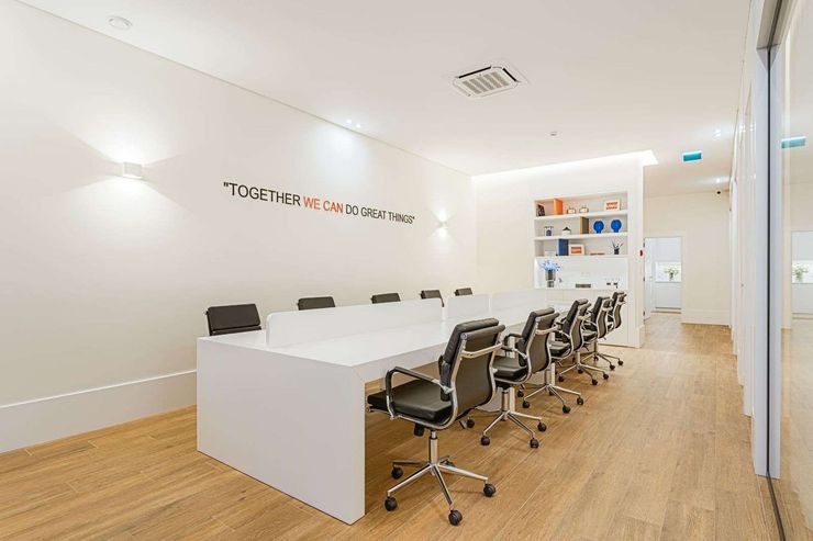 Incrível Decoração para Loja de Imobiliária by VANGOR INTERIOR DESIGN ...